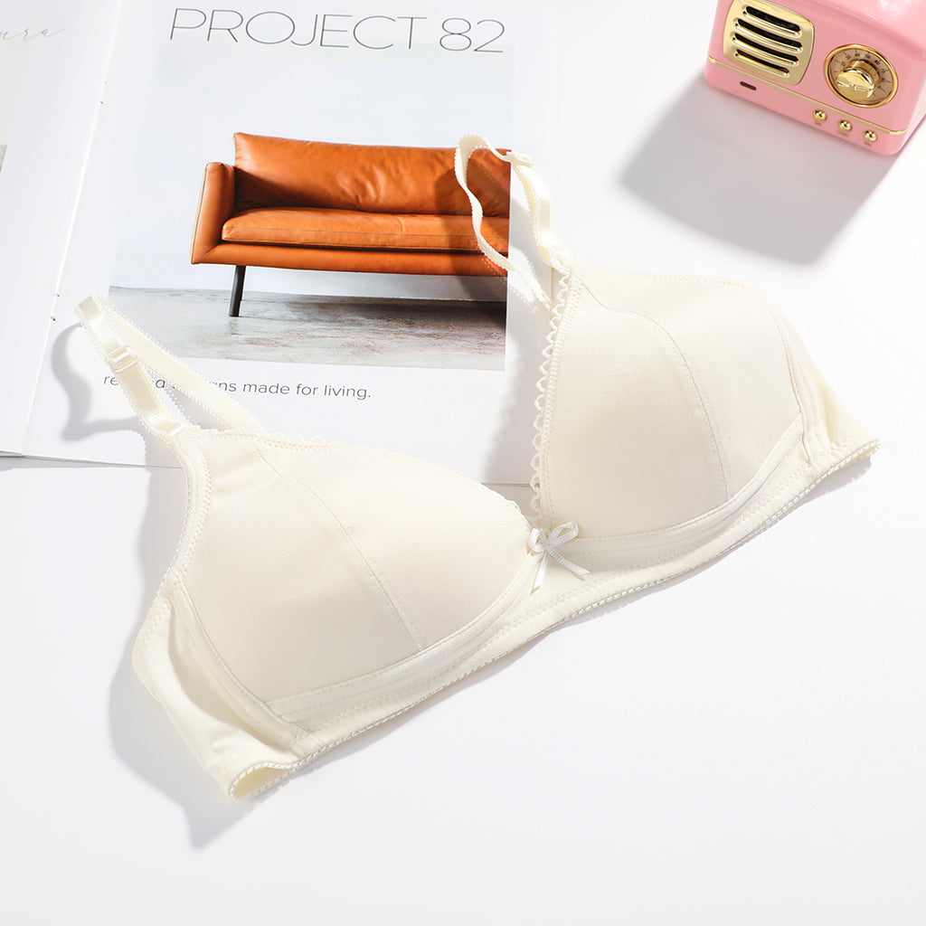 【經典舒適】棉質無鋼圈薄墊胸圍 – Embry Form