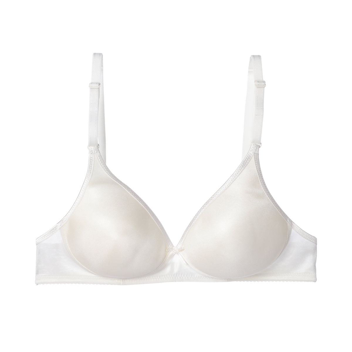 【經典舒適】純棉杯光面無鋼圈薄墊胸圍 – Embry Form