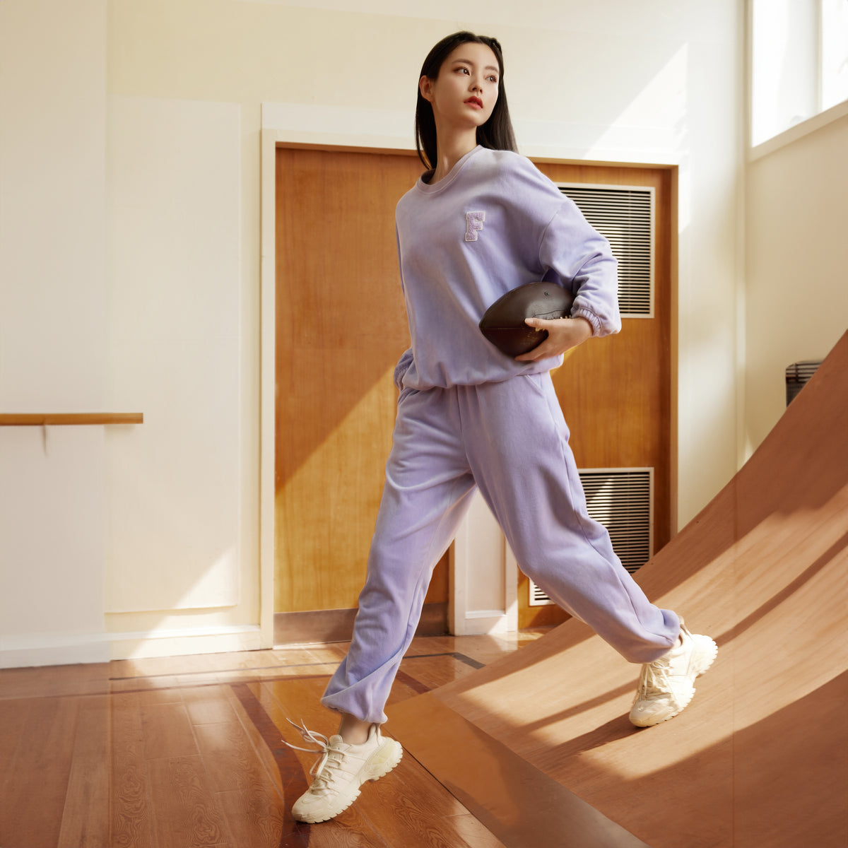 【舒適暖絨】海島絨睡衣套裝 - 長袖上衣及長褲 – Embry Form