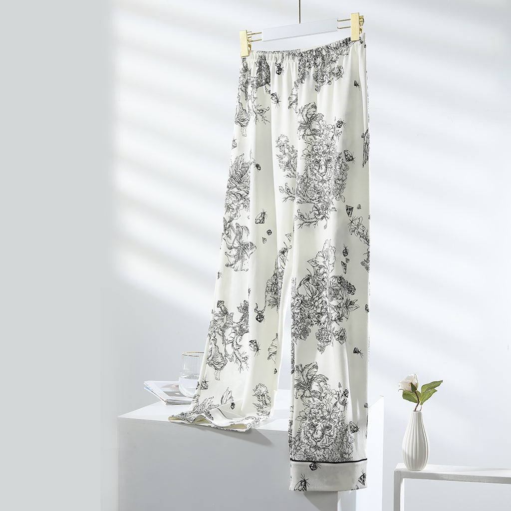 【美麗傳說】純棉印花家居長褲 – Embry Form